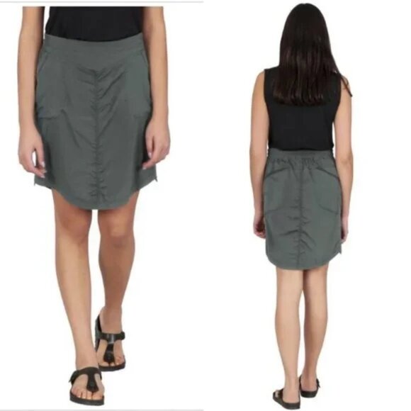 Indygena | Shorts | Indygena Kelione Skort Medium M Green Gray Skirt W ...
